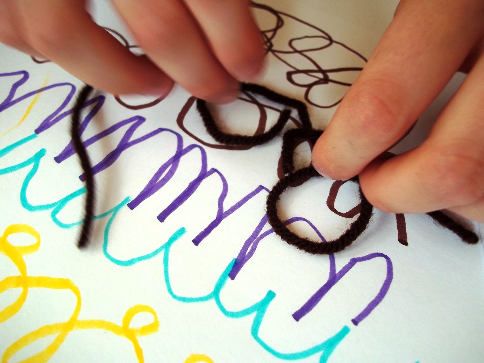 Sweet Tea Classroom: Integrate Fun: Cursive Writing and Art