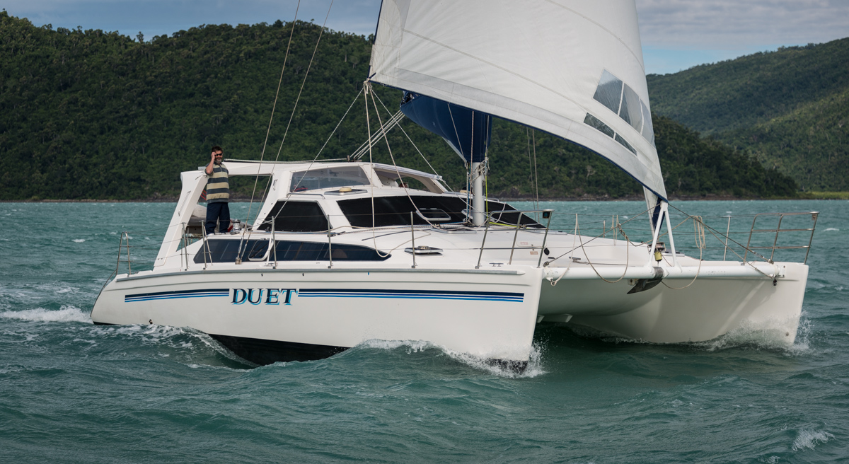 Nimrod catamaran: Seawind regatta