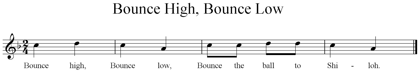 Bounce High and Plainsies Clapsies - Music a la Abbott - Amy Abbott ...
