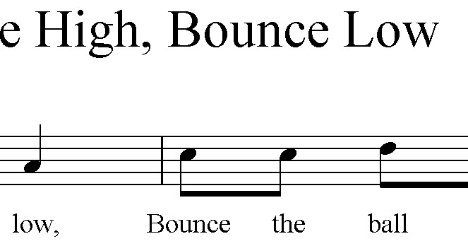 Bounce High and Plainsies Clapsies - Music a la Abbott - Amy Abbott ...