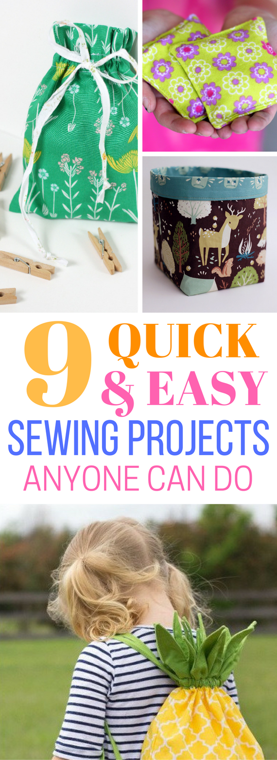 9 Easy Sewing Projects Anyone Can Master - Craftsonfire