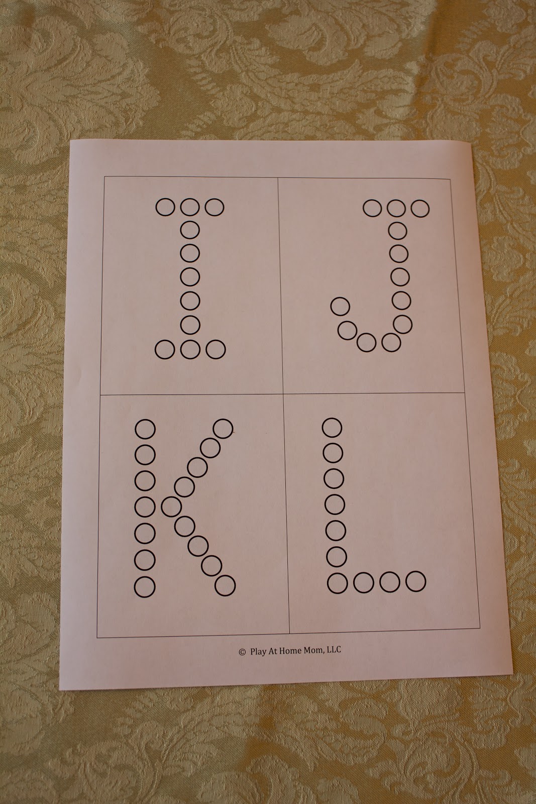 Play At Home Mom LLC: Getting Creative with Push Pins