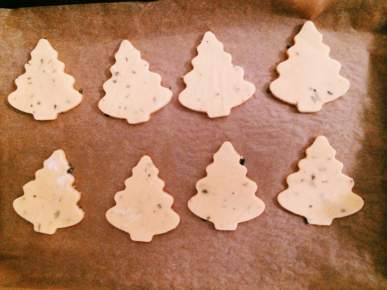 Lemon Rosemary Shortbread Trees by Rachel | Chef Us