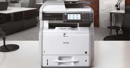 Mesin Photocopy RICOH : Ricoh Printer MP 401 SPF