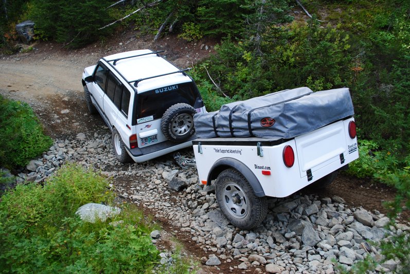 Jeep Style Trailer by Dinoot Trailers: Jeep Style Off Road Trailer