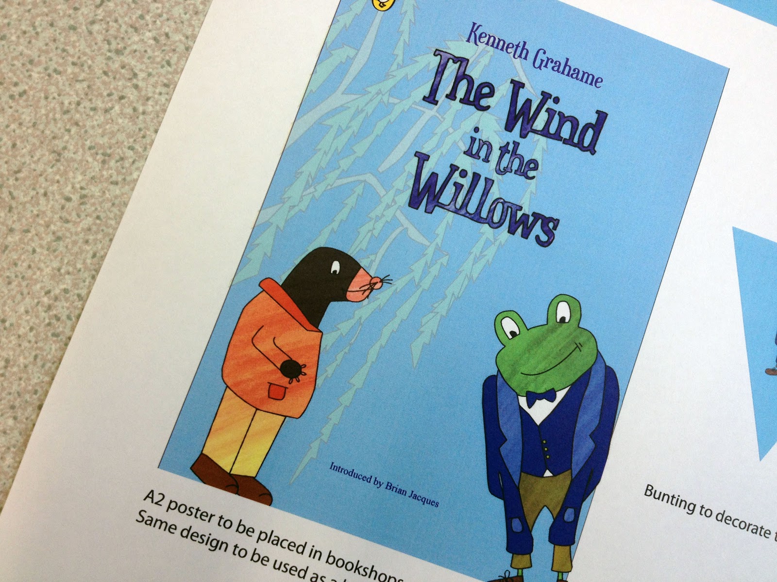 Design practice.: The Wind in the Willows; boards for tutorial/next crit.