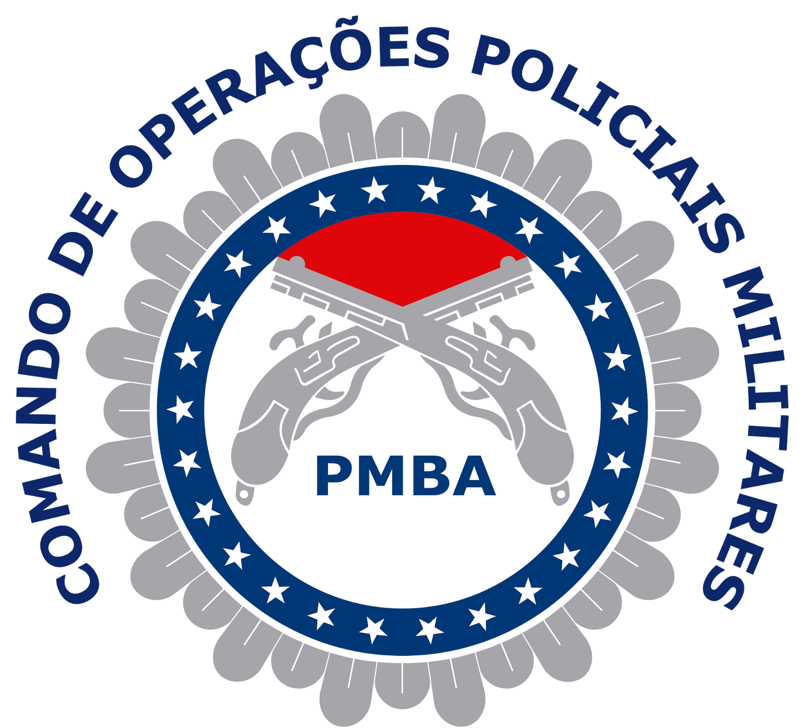 Brasões da Polícia Militar da Bahia - Unidades Administrativas