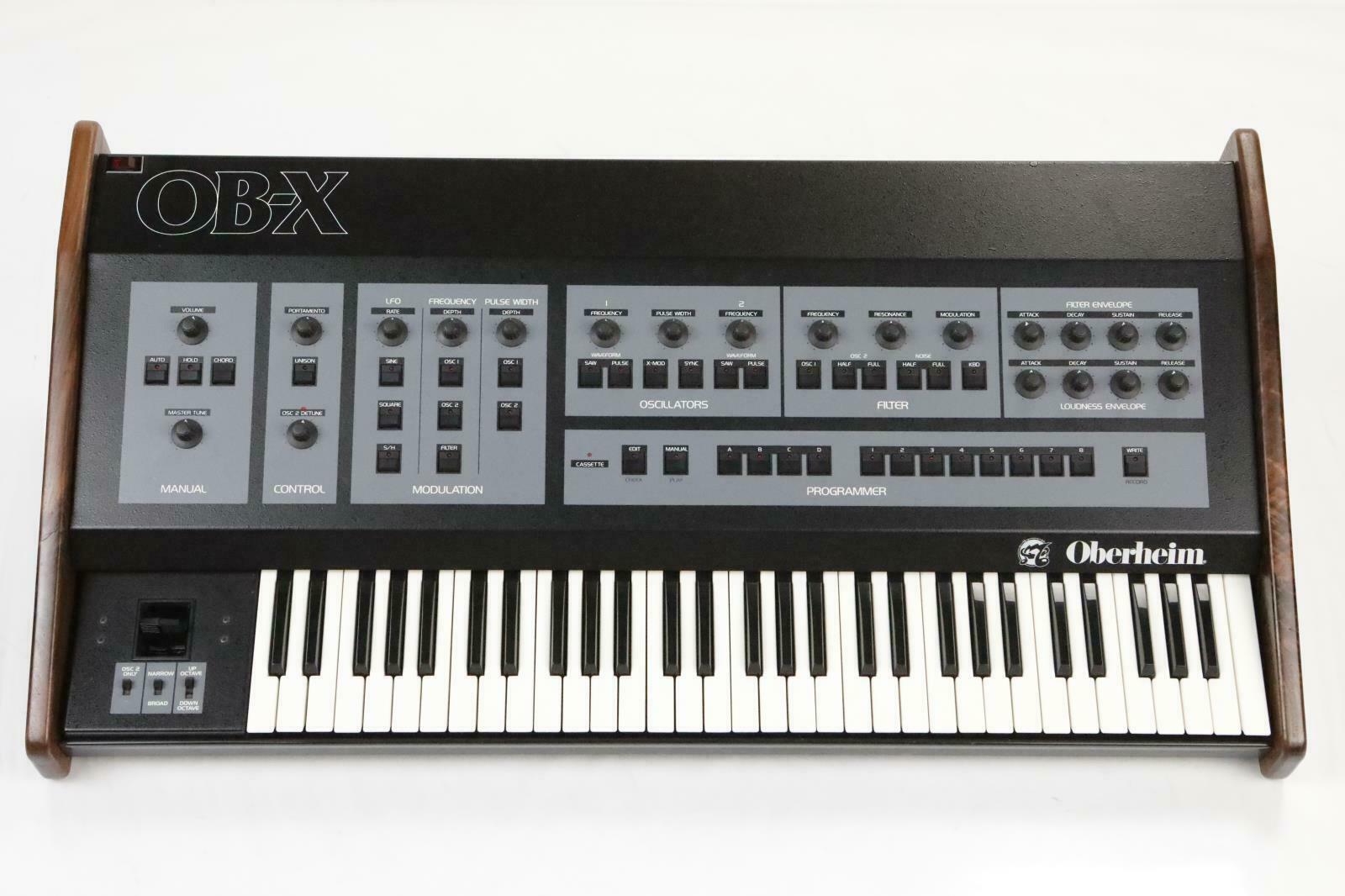 MATRIXSYNTH: Oberheim OB-X Analog 8 Voice Synthesizer w/ Encore MIDI ...