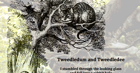 Inside Out Poetry: Tweedledum and Tweedledee