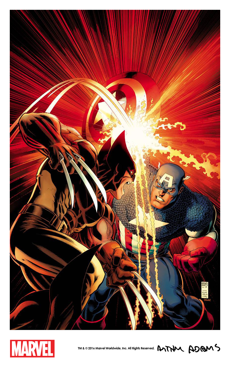 The Dork Review: Captain America vs Wolverine