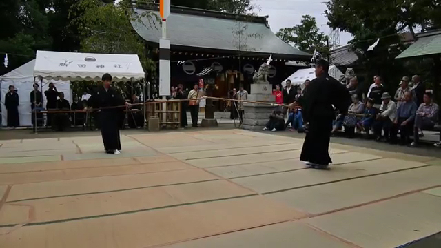 Spear (Yari) in Tatsumi Ryu 立身流 (Suyari)