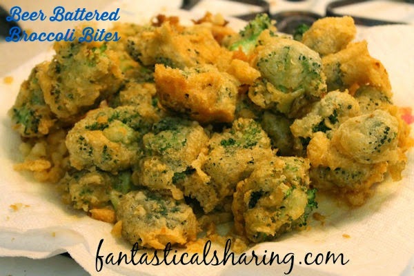 Fantastical Sharing of Recipes: Beer Battered Broccoli Bites
