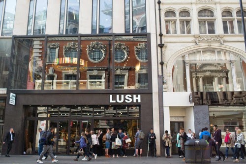 Einmal London und zurück - Lush Flagship-Store-Eröffnung - Bluebell ...