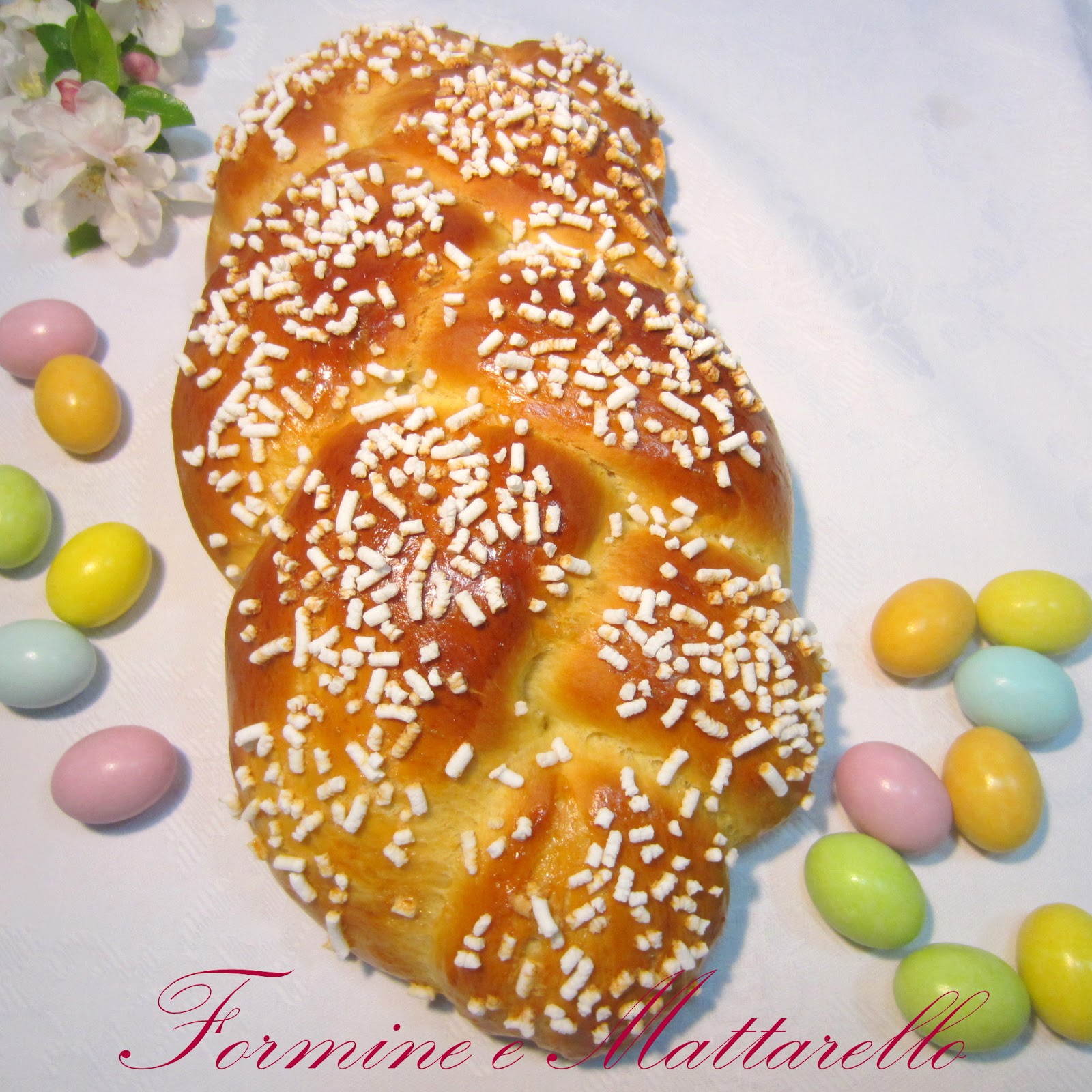TRECCIA DI PASTA LIEVITATA da formineemattarello su Akkiapparicette