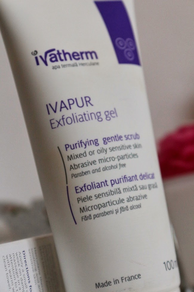 IVAPUR gel exfoliant de la Ivatherm - review | Sandra Bendre