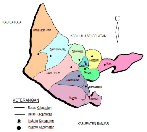 info KALSEL: Profil Kabupaten Tapin