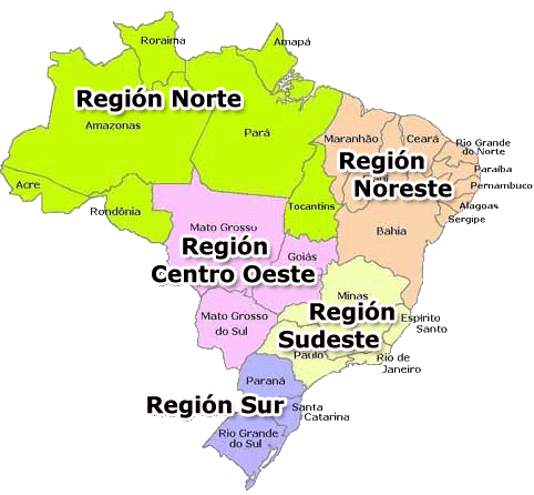 Observatorio Político de Brasil: Brasil en cinco regiones