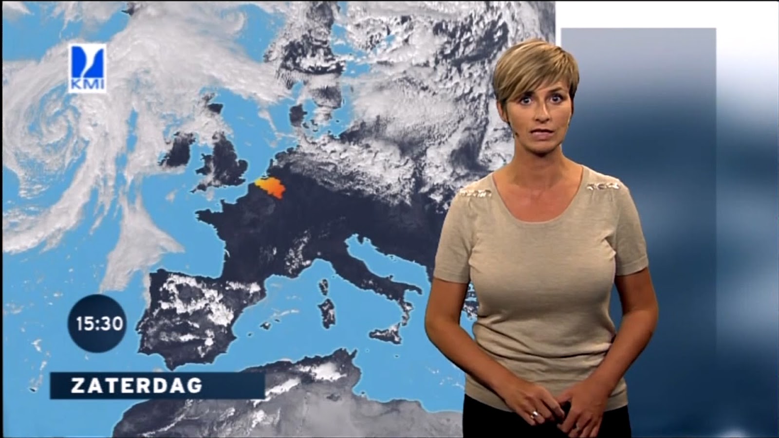 Sabine Hagedoren Vlaamse weervrouw: Sabine Hagedoren presenteert KVIV ...