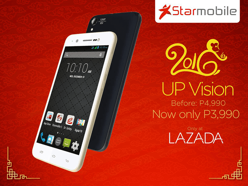 Sale Alert! Starmobile Up Vision Is Now The Most Affordable Phone With ...