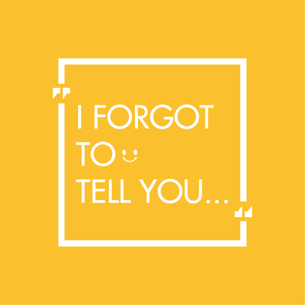 SimplyEverydayMe: I forgot to tell you...