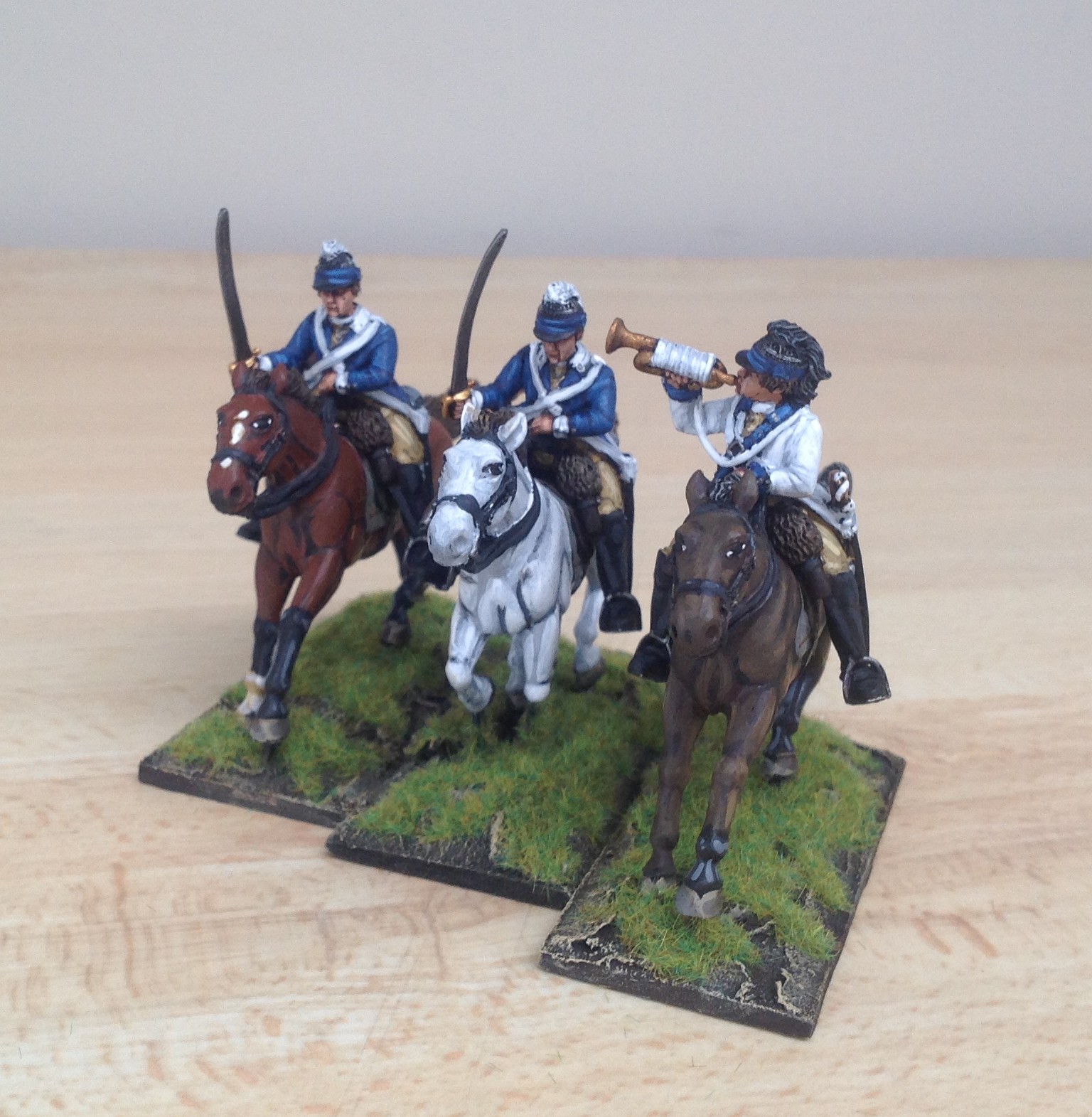 15mm paint shack: 40mm AWI Front Rank American Dragoons and Inf finished