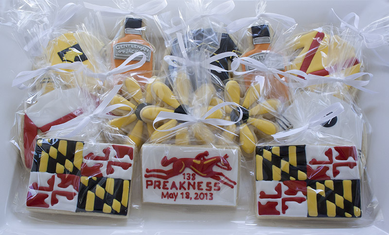 Jaclyn's Cookies: Preakness Cookies
