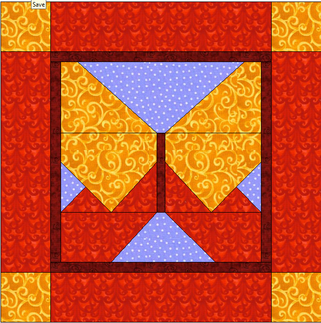 Patchwork en Casa - Patchwork with Love: Bloque de la Semana: Mariposa en Paper Piecing