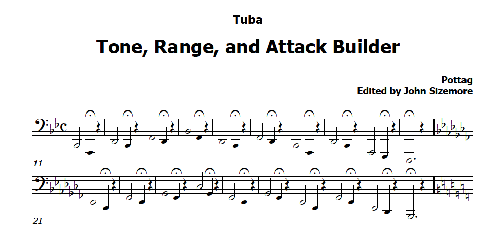 More Binder Stuff - Tuba (freebies)