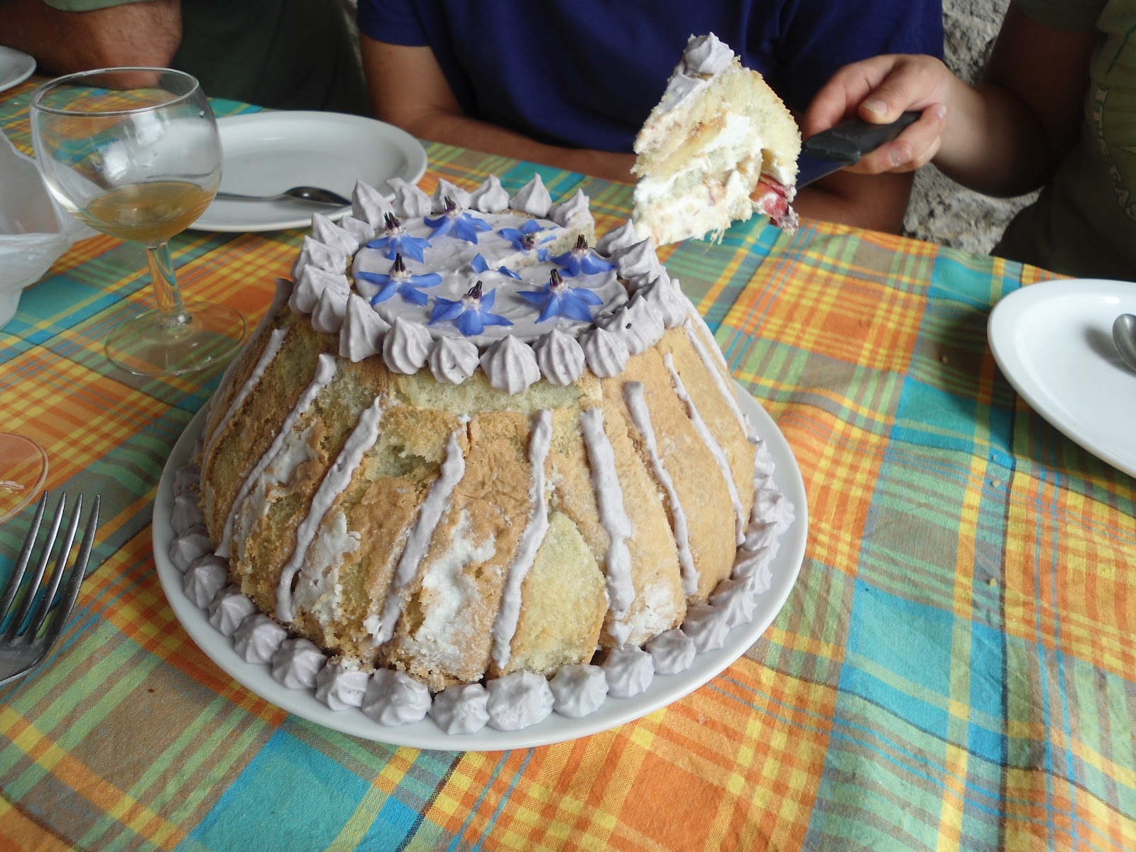 blueberry's frosting: charlotte bleue