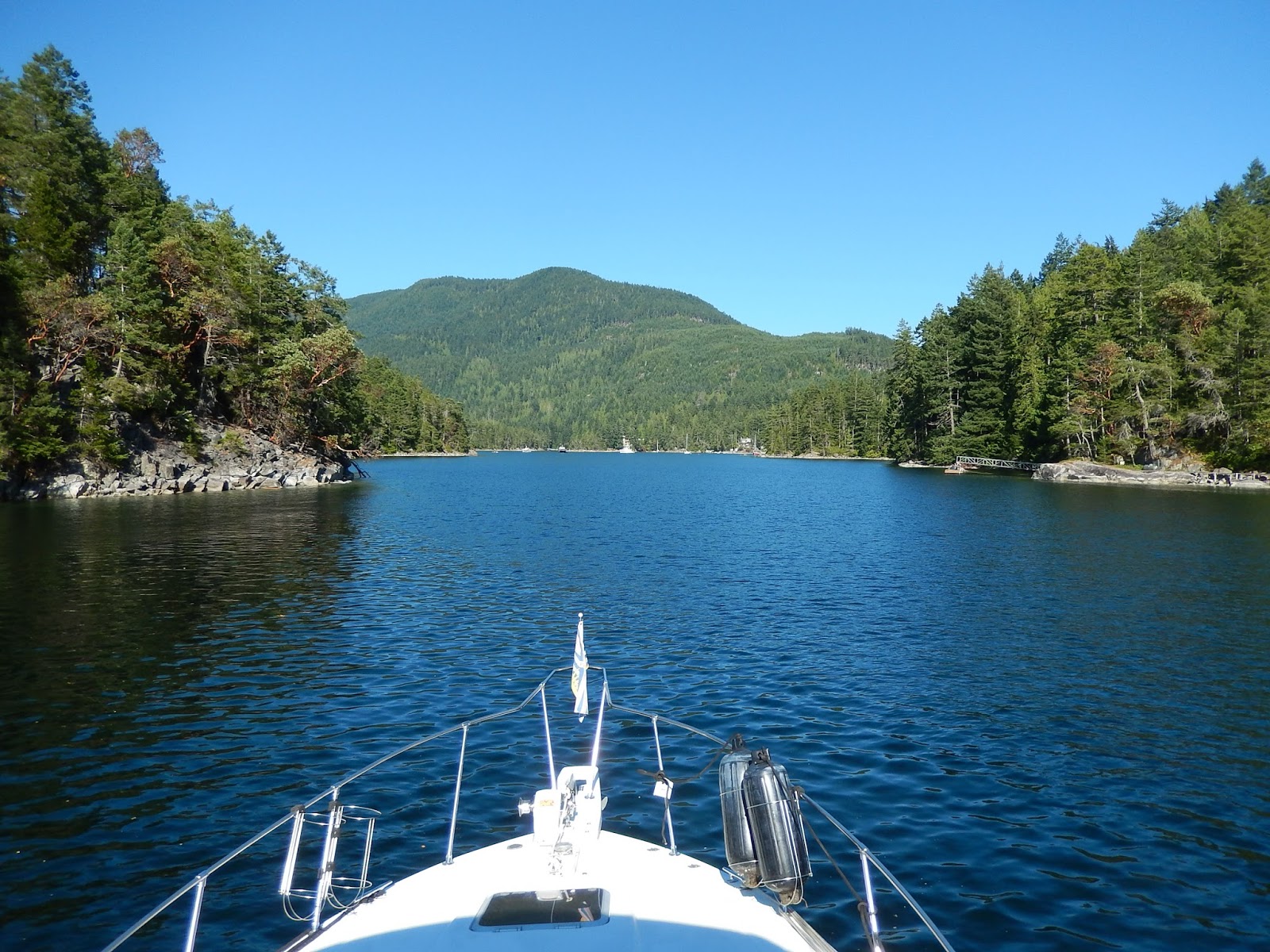 Powell River Books Blog: Overnight Anchorage in Ballet Bay, BC