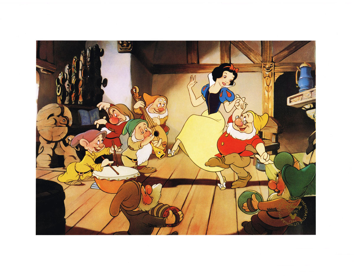 Filmic Light - Snow White Archive: 1994 Snow White Lithographs
