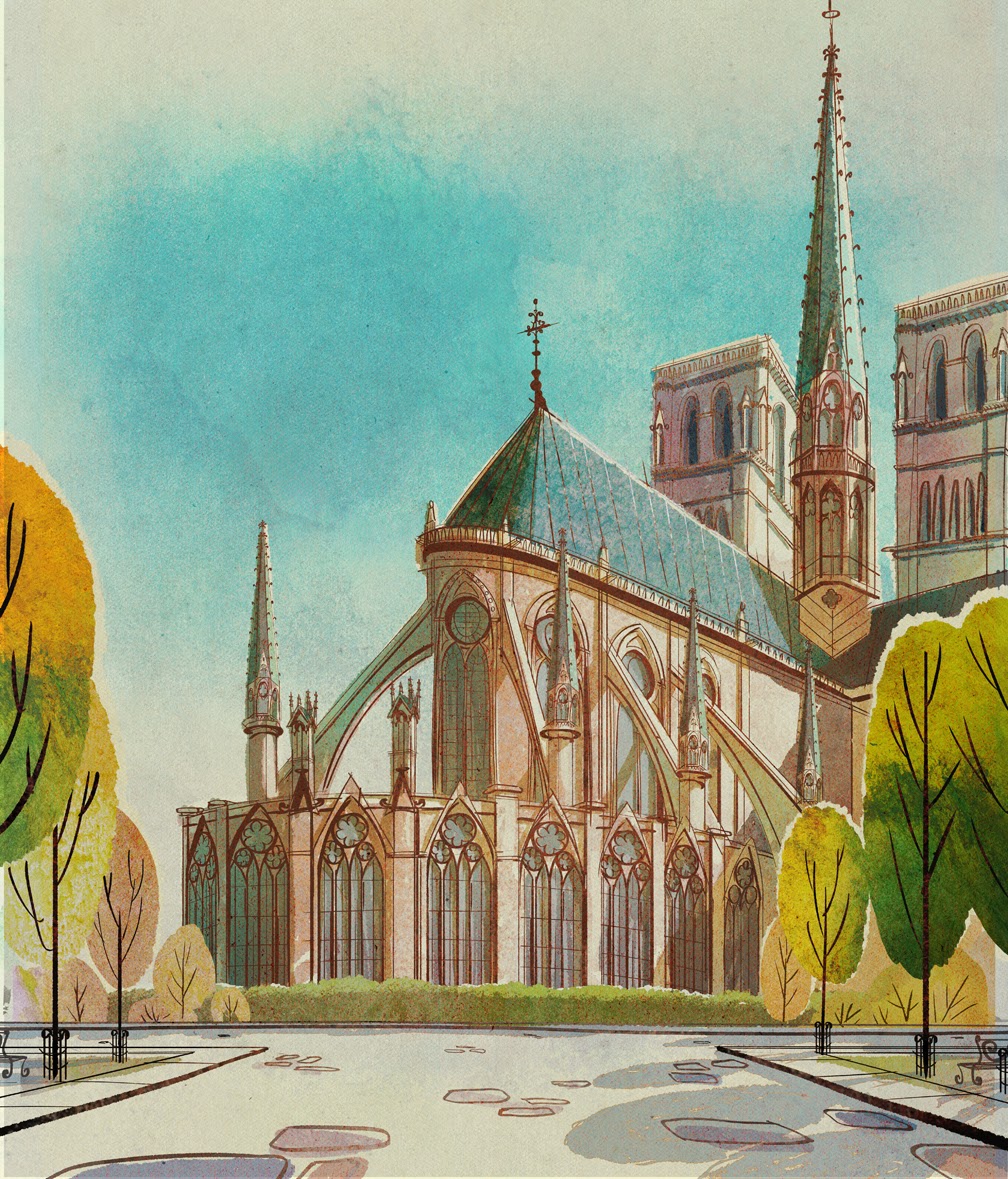 Stephen Nicodemus: Mickey Mouse Croissant de Triomphe BGs