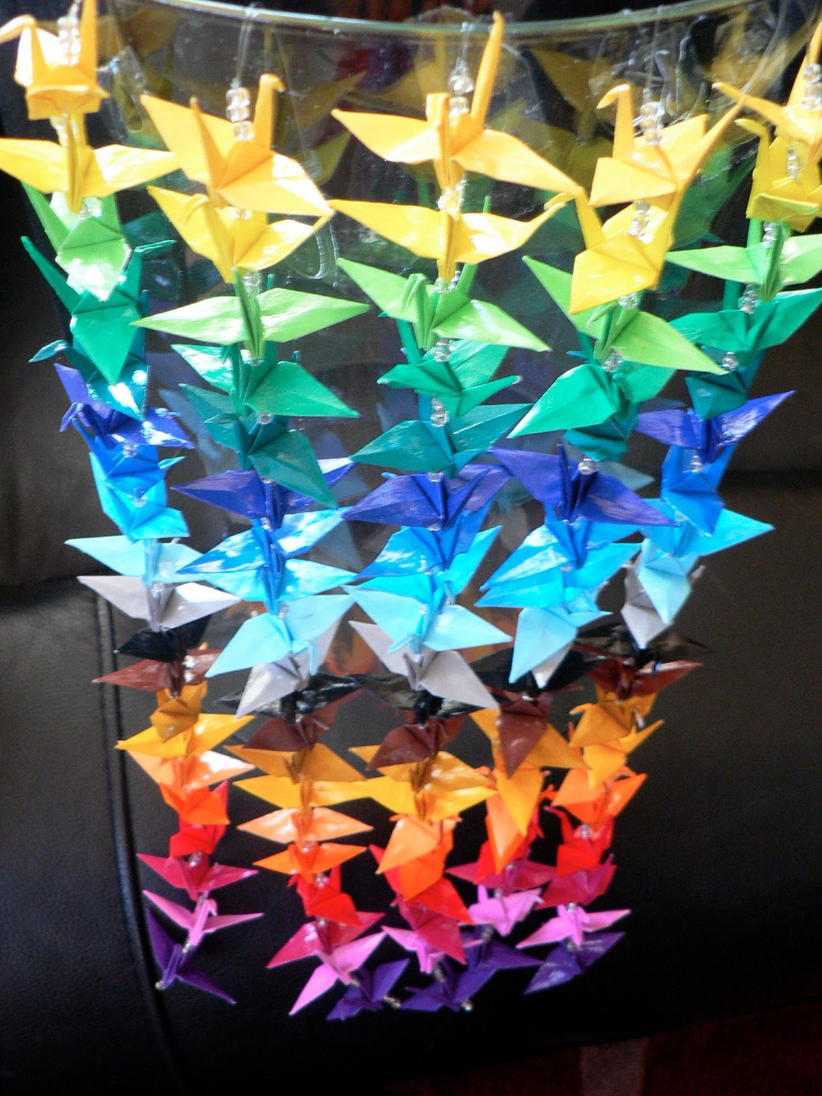 Angel Creations: 100 Rainbow Cranes