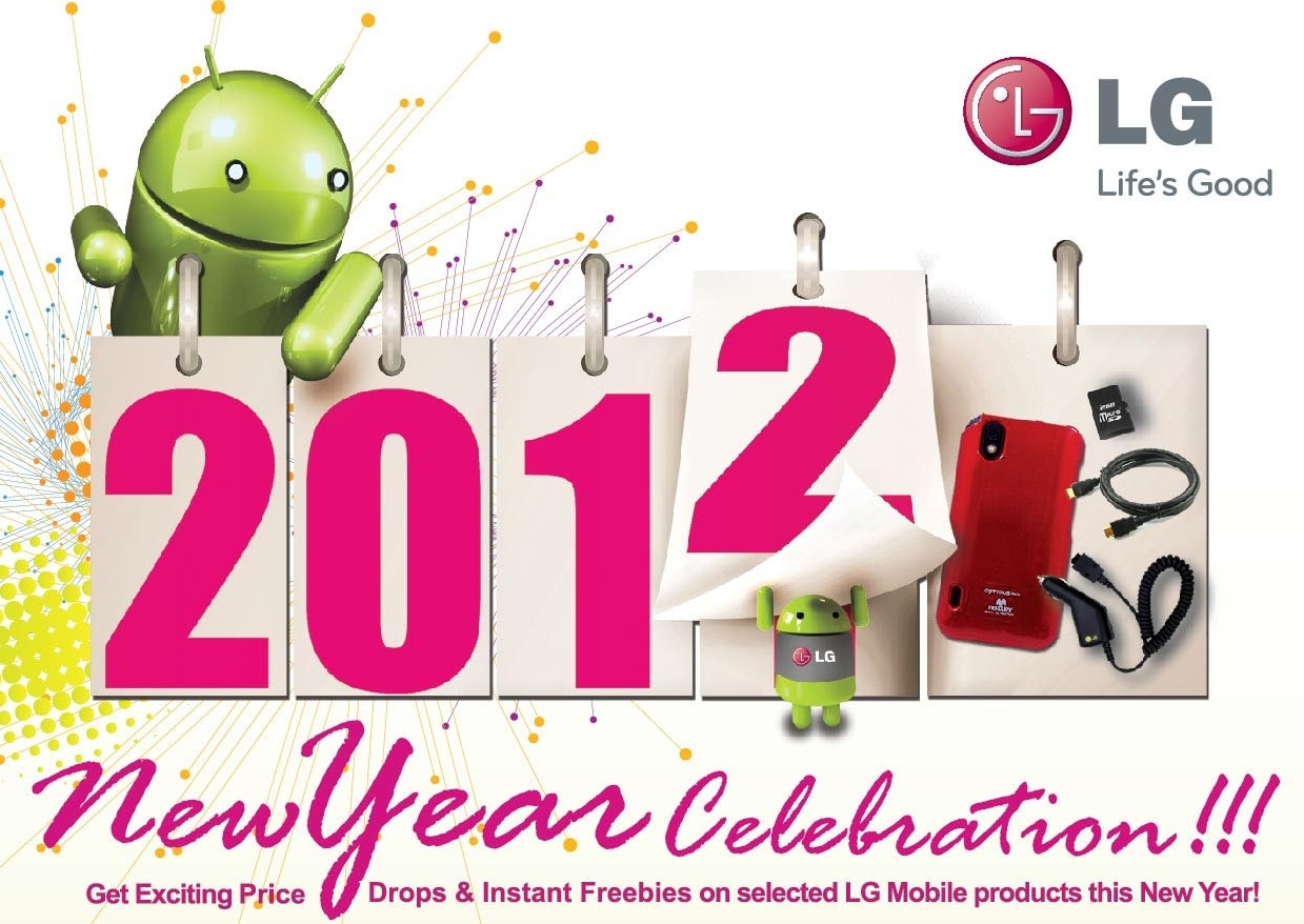 LG's 2012 New Year Celebration: Price drops & instant freebies on ...