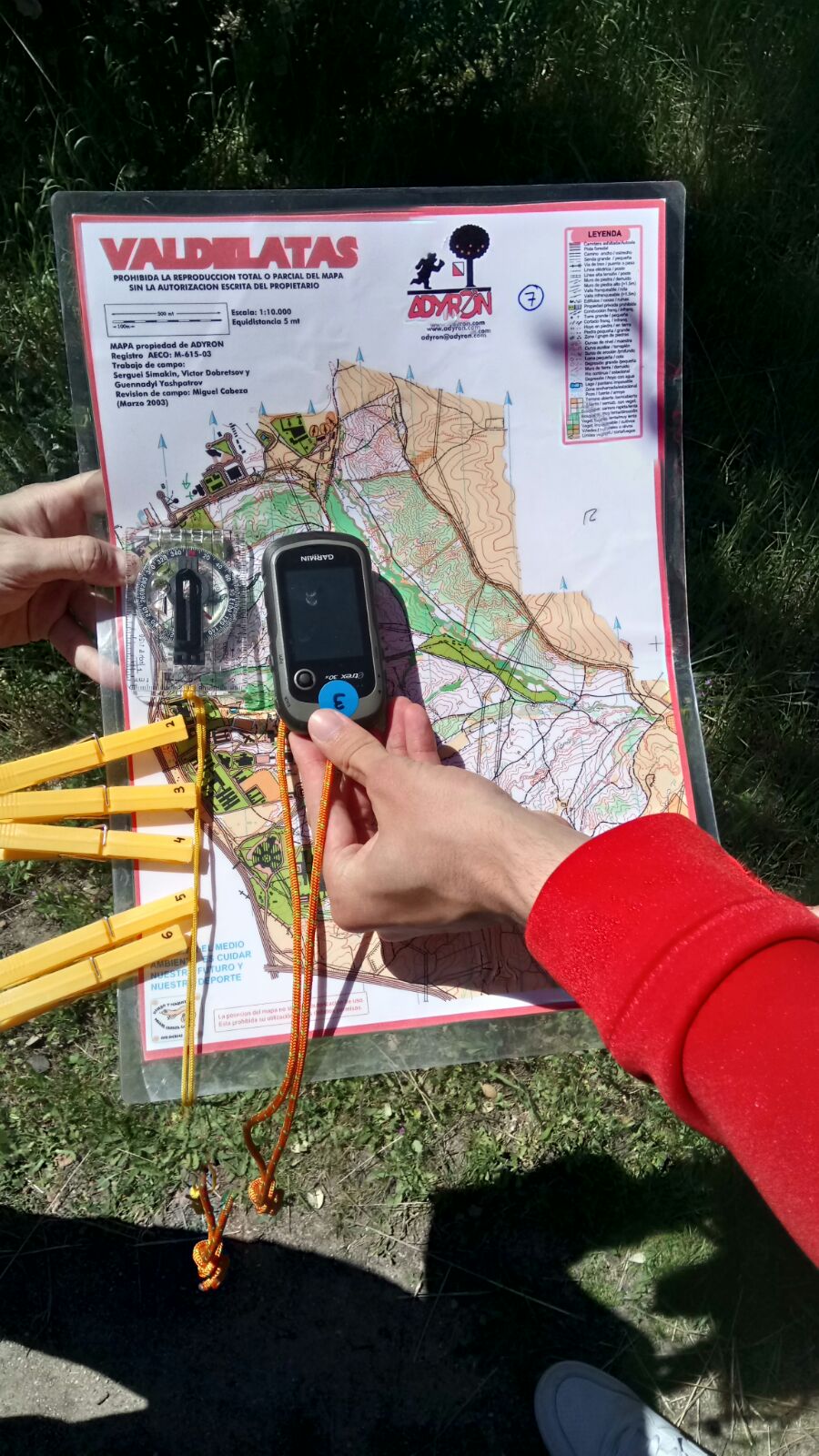 Experiencia en la asignatura de AFDMN: Carrera de orientación con mapa ...