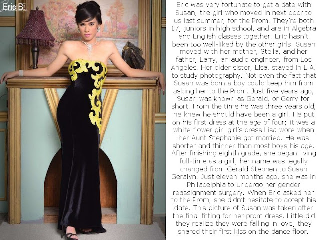 Erics Transgender Captions Lucky Prom Date