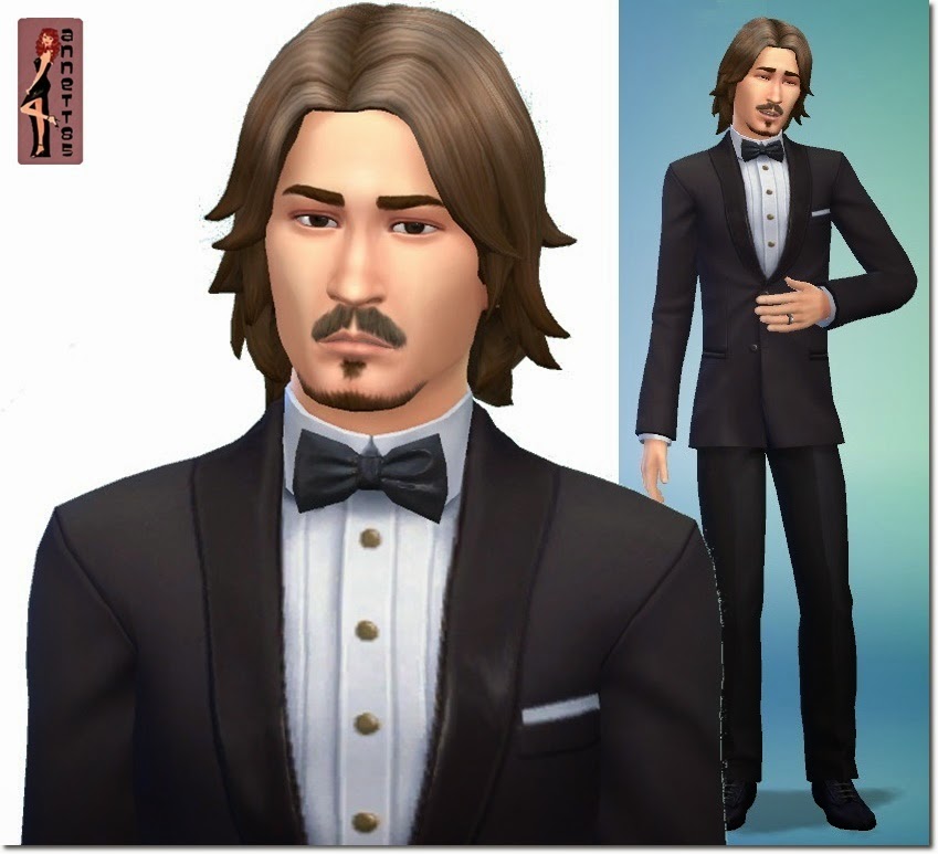 Annett's Sims 4 Welt: Johnny Depp ... von Annett85