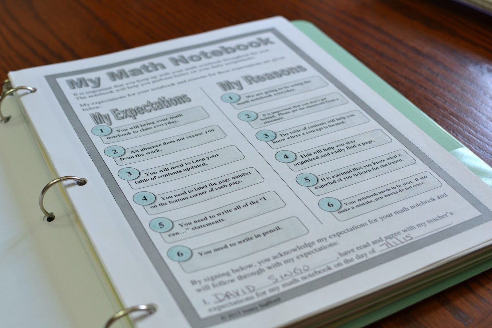 Math in Demand: 8th Grade Math Interactive Notebook