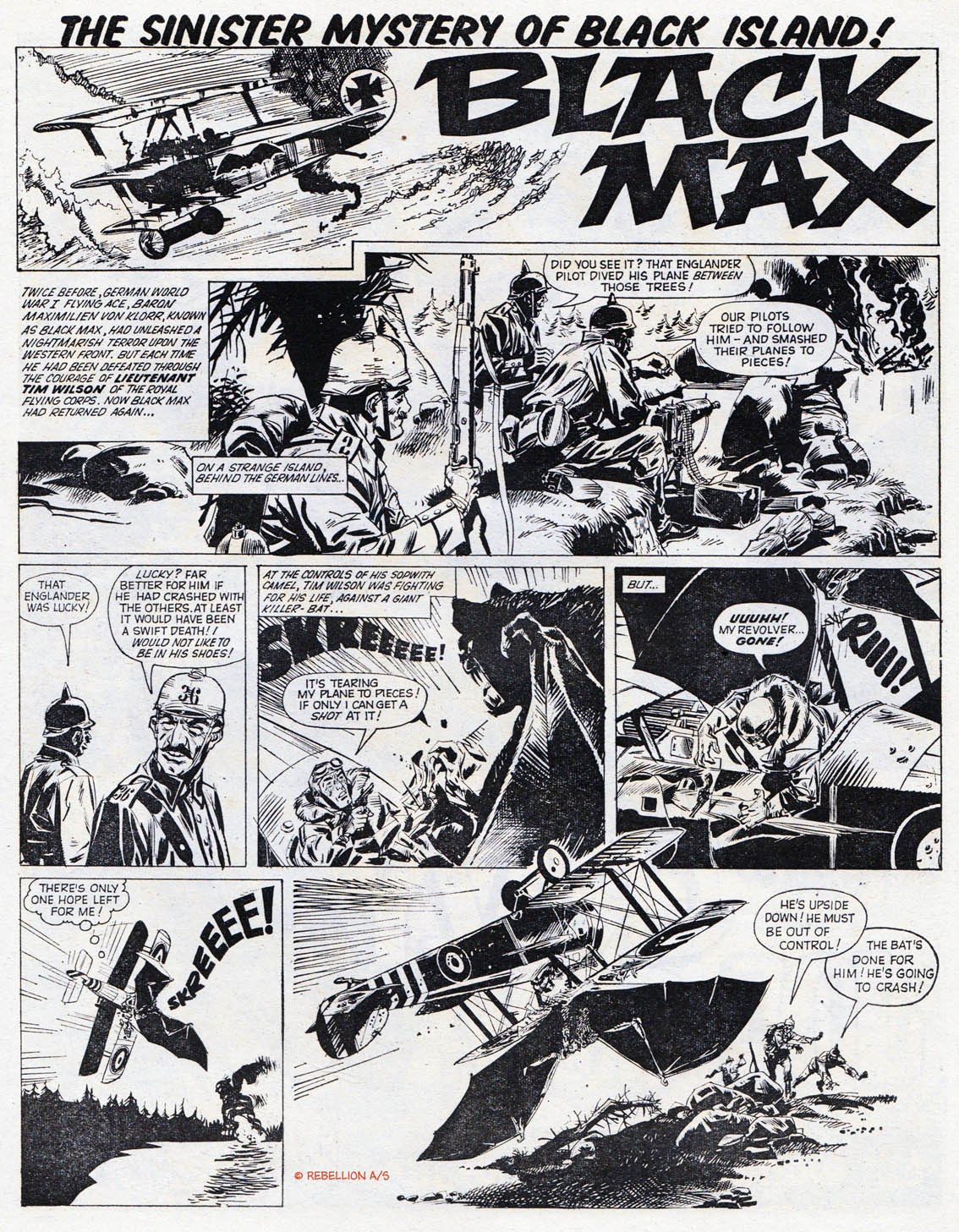 BLIMEY! The Blog of British Comics: Will BLACK MAX return?