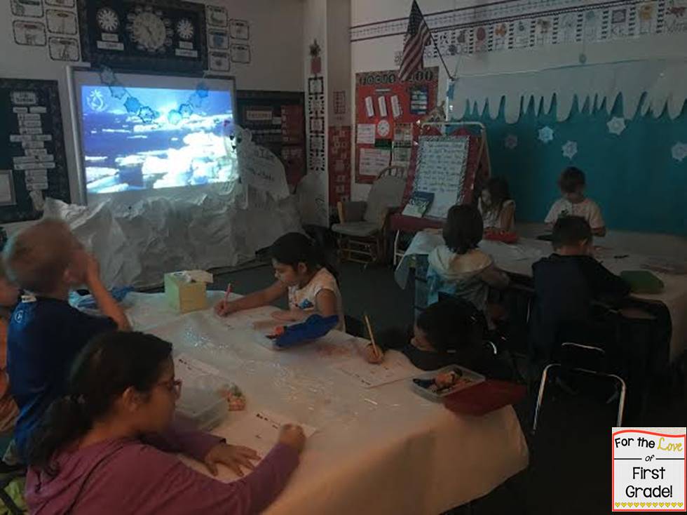 For the Love of First Grade: A Day in the Arctic: Room Transformation