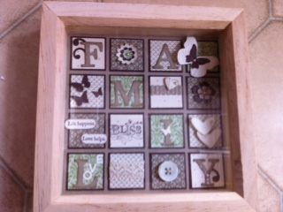 3D Box Frame Class - inspiringpapercrafts