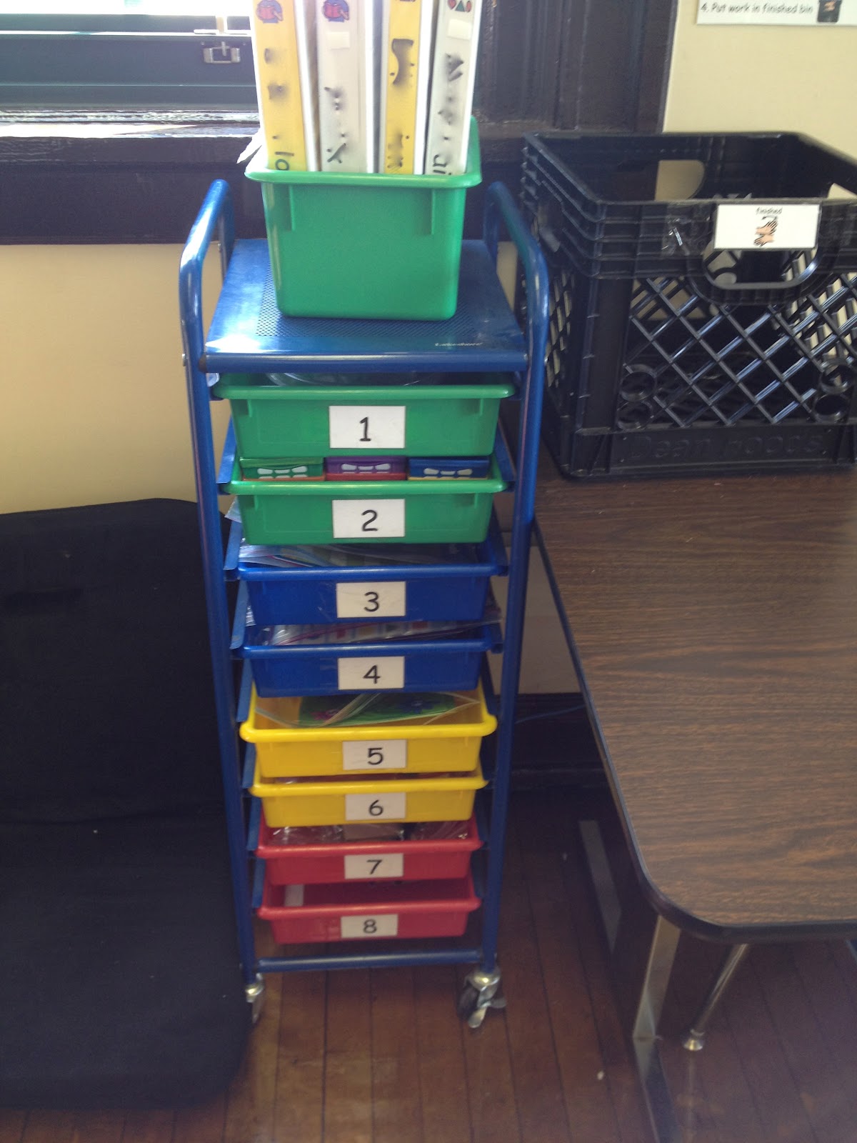 Autism Tank: Classroom Tour: Reading/Math Centers