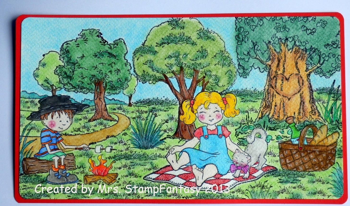 Craft a Scene: In The Park - Week 2