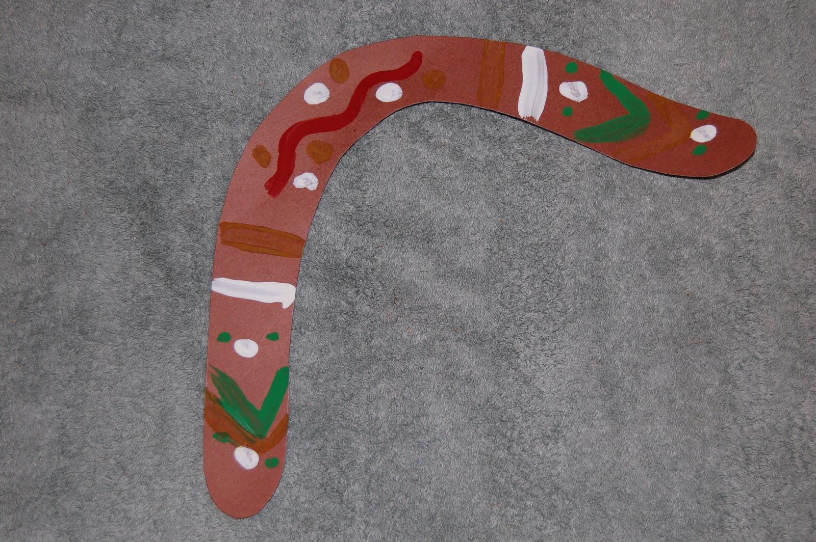 Montessori Design: boomerang art