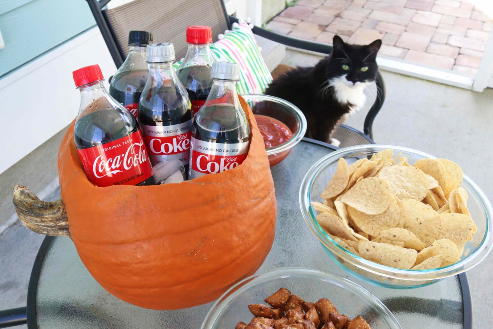 borrowed heaven: Fall Pumpkin Party Cooler