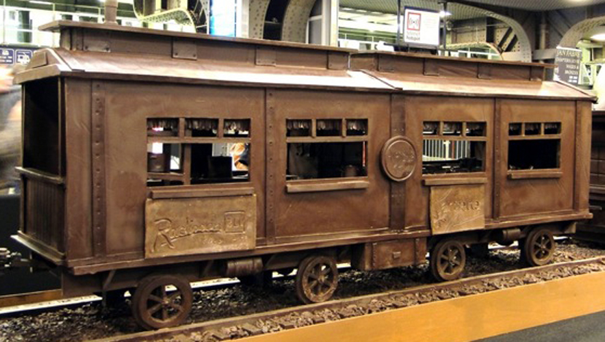 car modification: The chocolate train, new Guinness World Record for ...