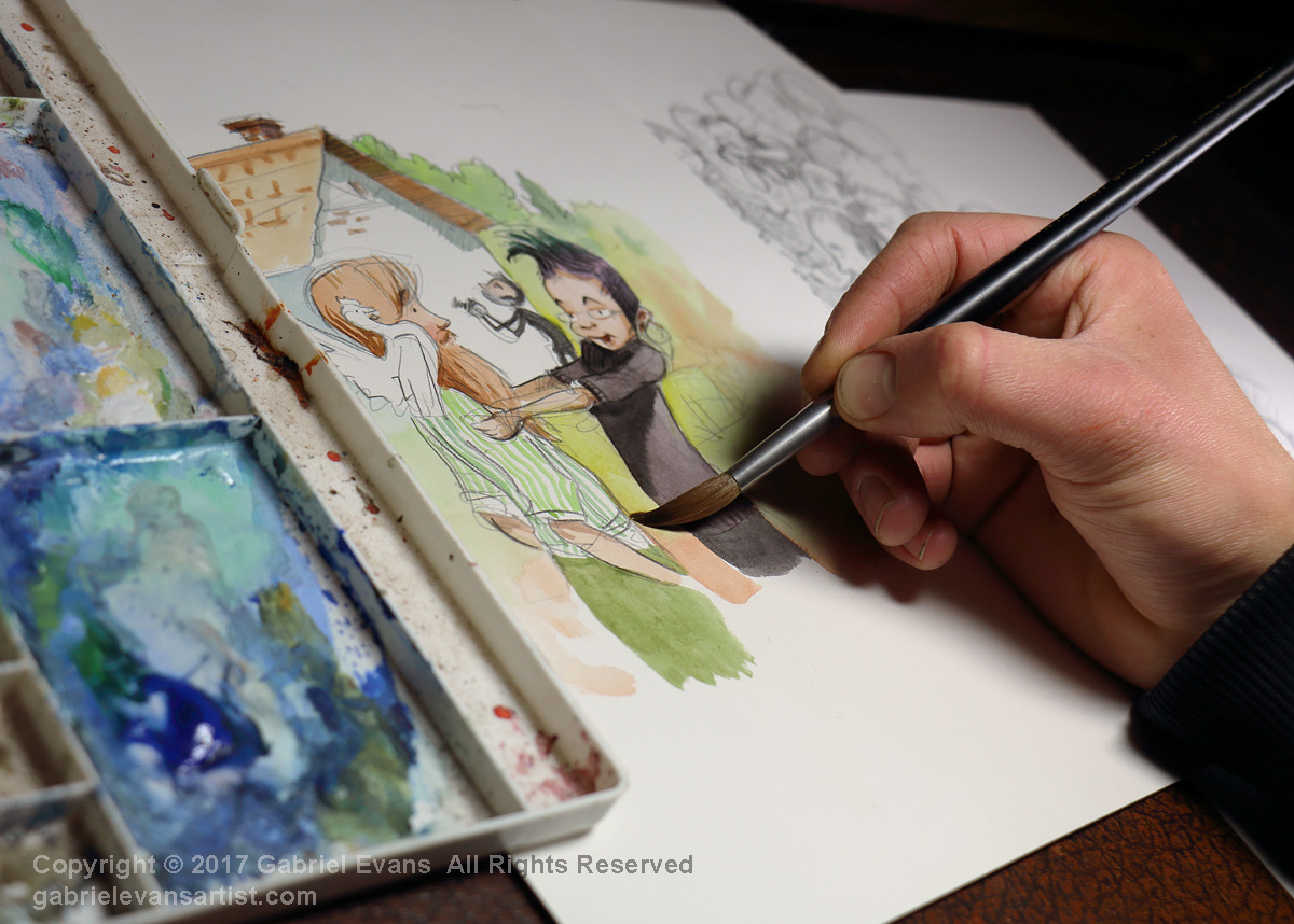 Kids' Book Review: Meet the Illustrator: Gabriel Evans