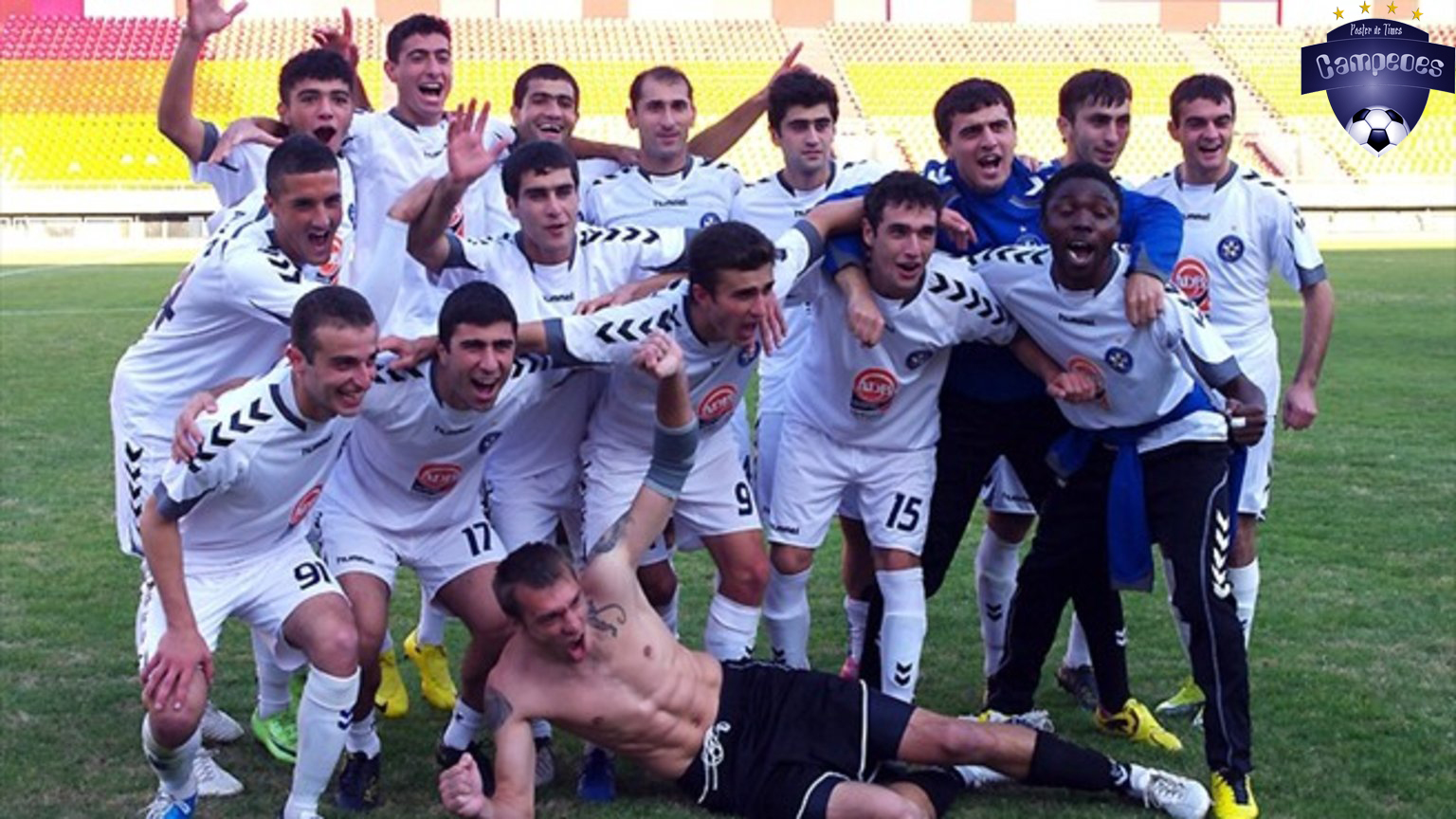 Times Campeões: Pyunik Yerevan Campeão Armenio 2010