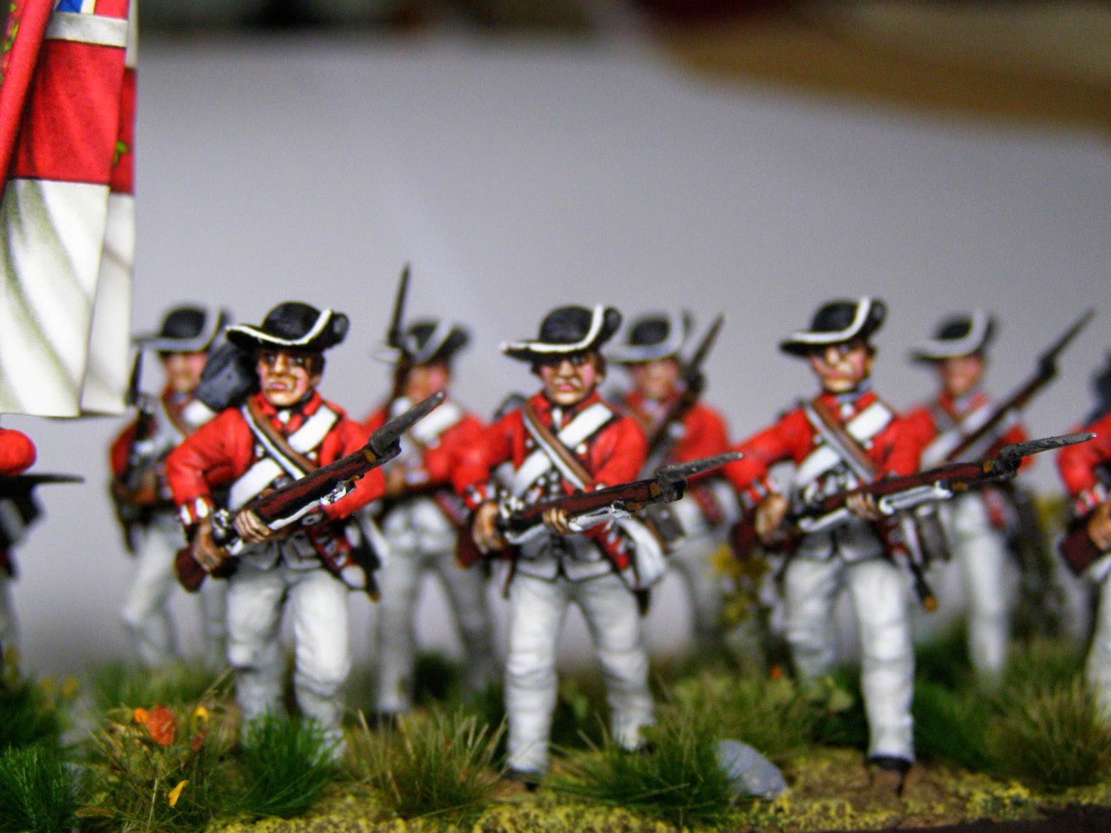 Light Bobs and Paint Blobs: AWI - British Infantry 33rd Foot (1st ...