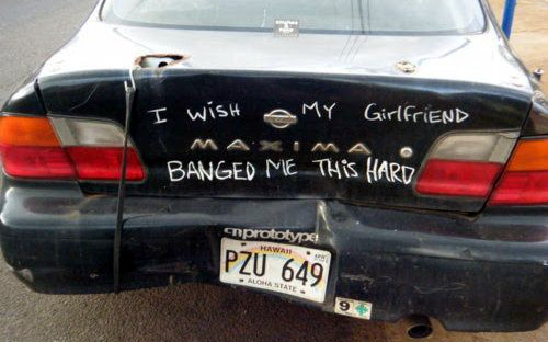 Just A Car Guy: when you can find humor in a car accident, you're allright